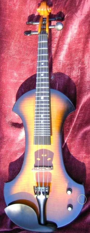 Fretted (solid-body) Electric Violin