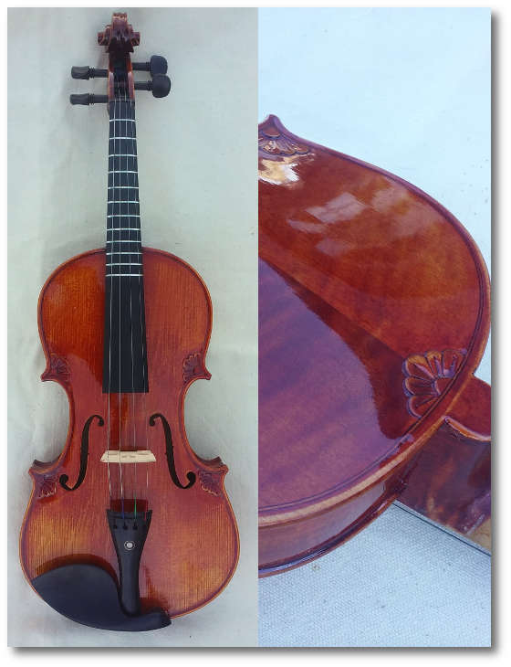 New Fretted Acoustic Violins